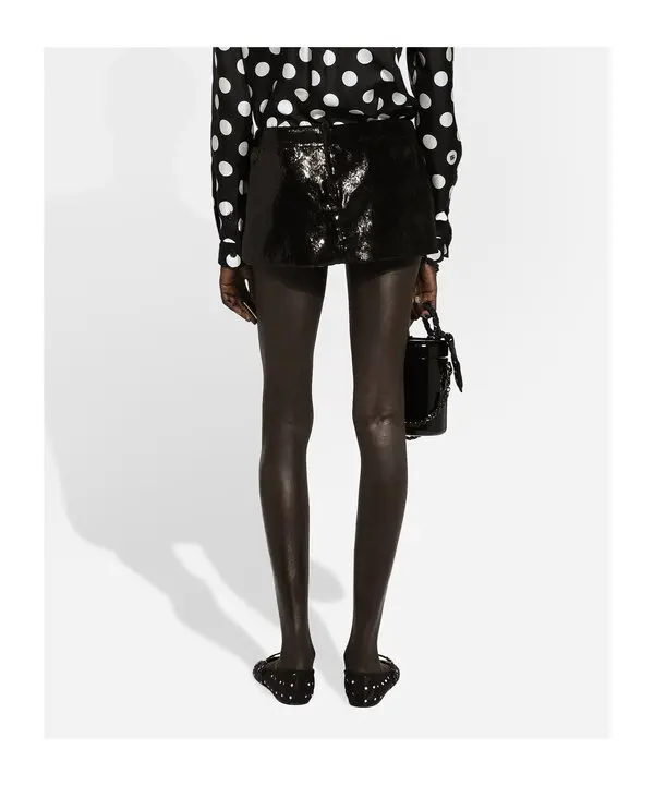 Dolce & Gabbana Micro-sequin Mini Skirt