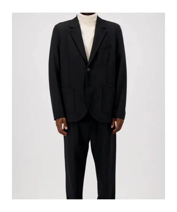 Harris Wharf London Travel Blazer Superfine Merino