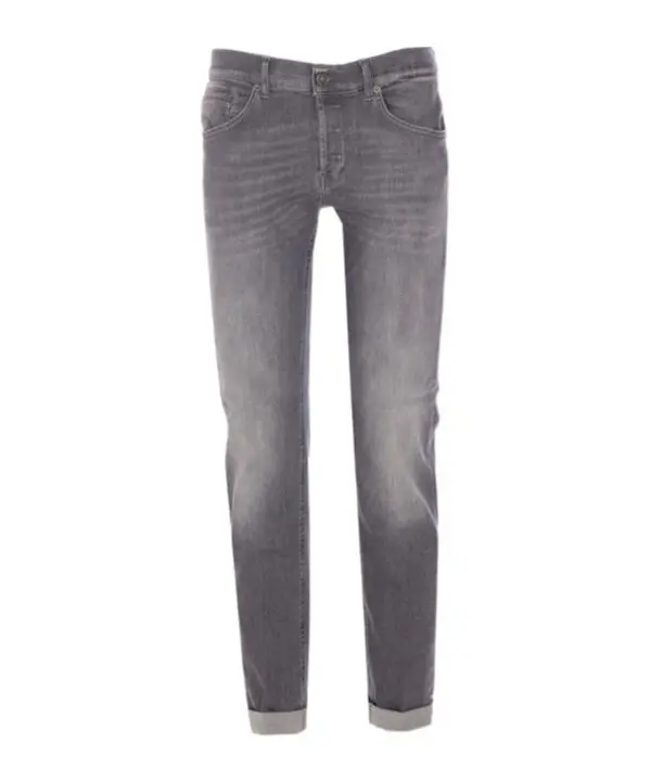 DONDUP Turn-up Hem Jeans - Gray