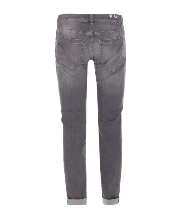 DONDUP Turn-up Hem Jeans - Gray