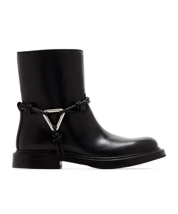 Bottega Veneta James Ankle Boots - Black