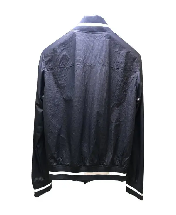 Emporio Armani Bomber Jacket With Logo Appliqu