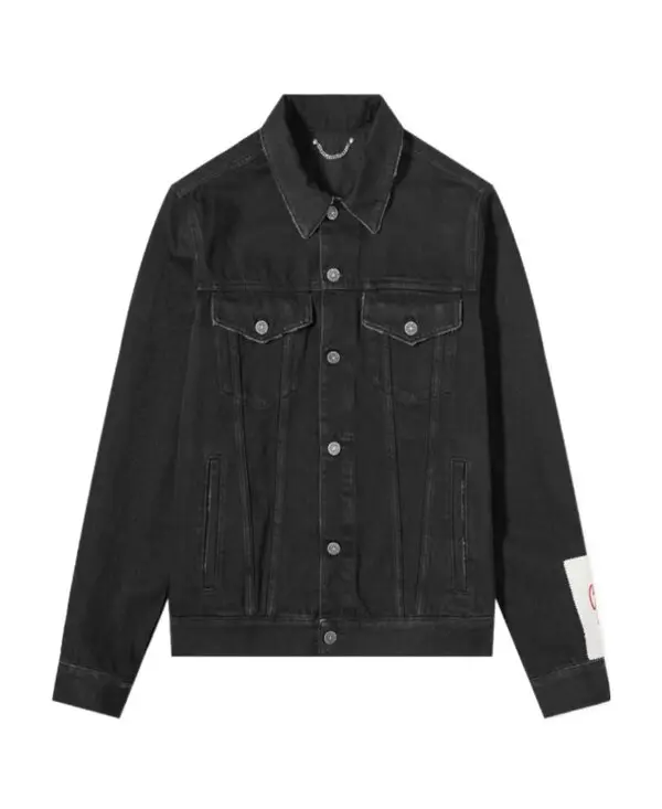 GOLDEN GOOSE Buttoned Denim Jacket - Black