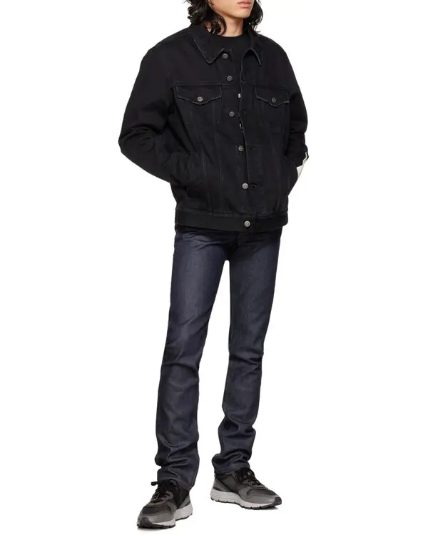 GOLDEN GOOSE Buttoned Denim Jacket - Black