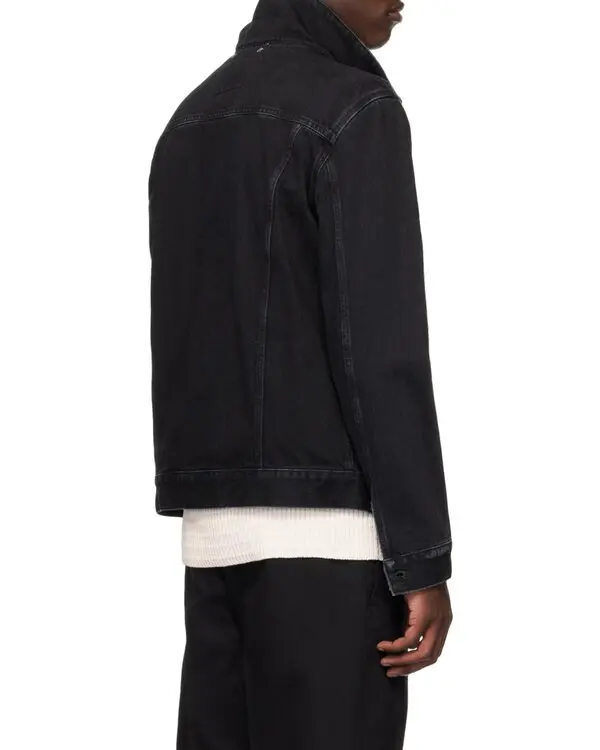 GOLDEN GOOSE Buttoned Denim Jacket - Black