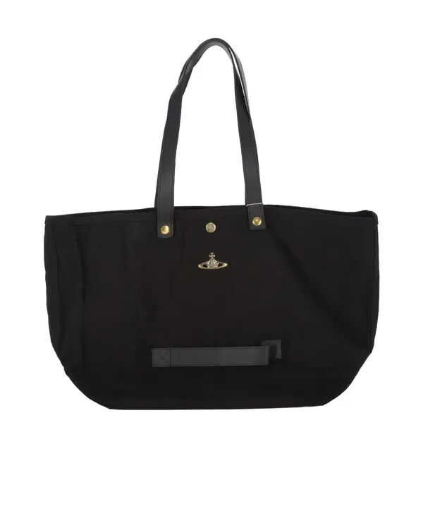 VIVIENNE WESTWOOD Logo Plaque Large Tote Bag