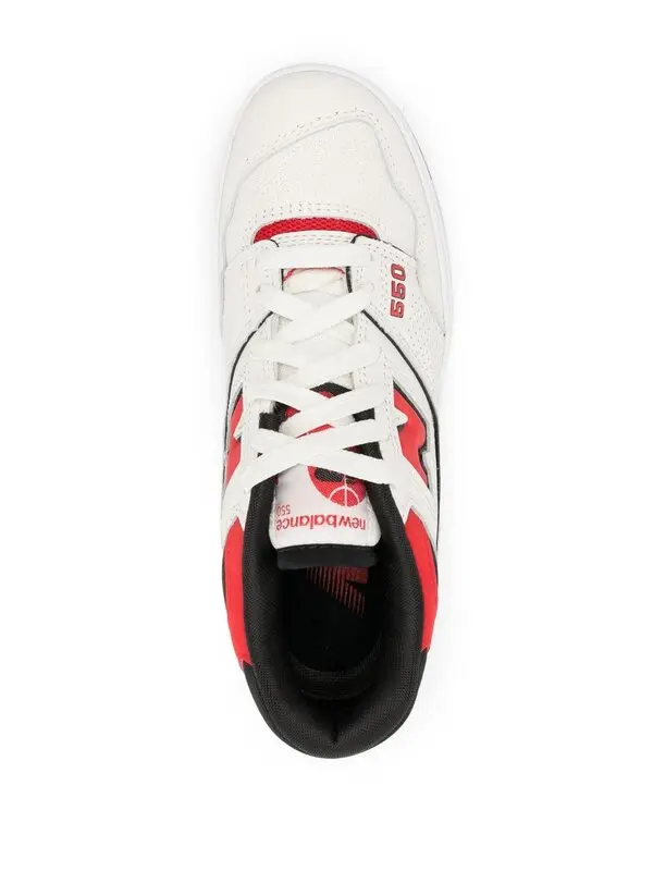 NEW BALANCE 550 Leather Sneakers - White