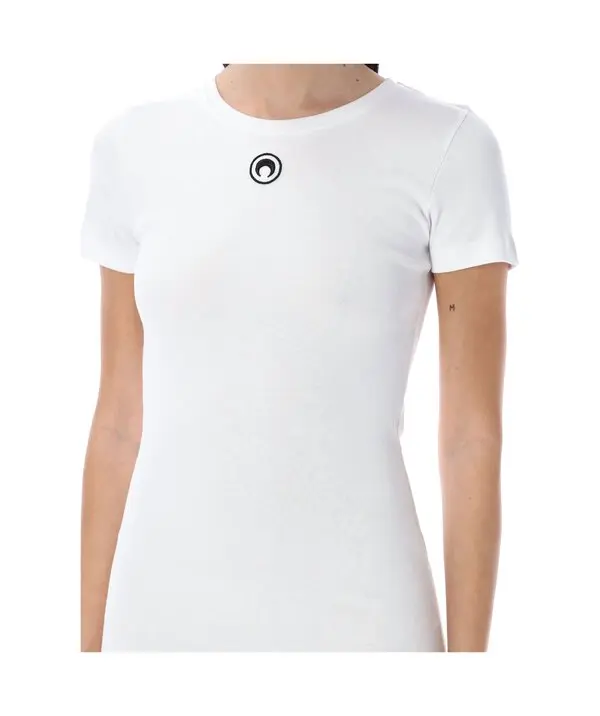 MARINE SERRE Rib T-shirt Dress