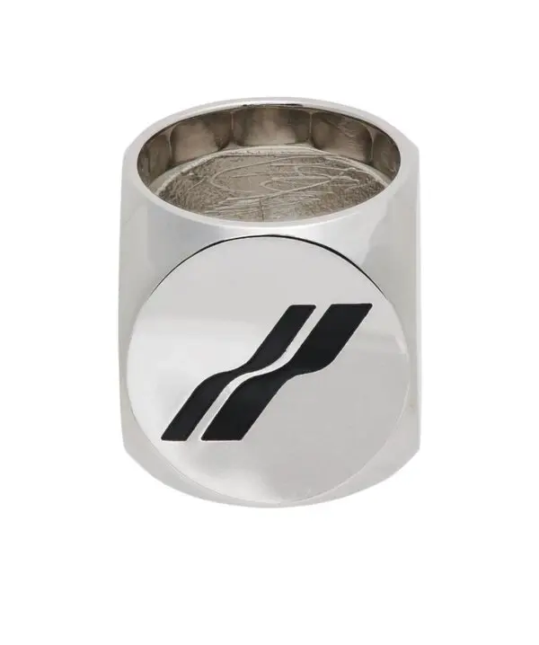 We11Done Logo Ring - Multicolor
