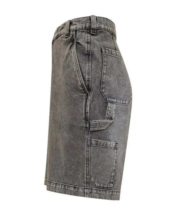 A-COLD-WALL* Logo Denim Shorts - Gray