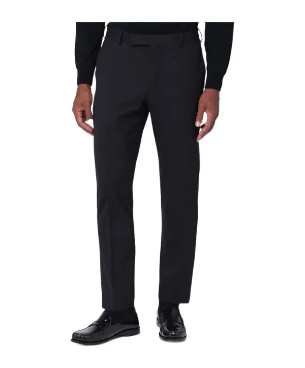 PT TORINO Wool Blend Flat Front Trousers