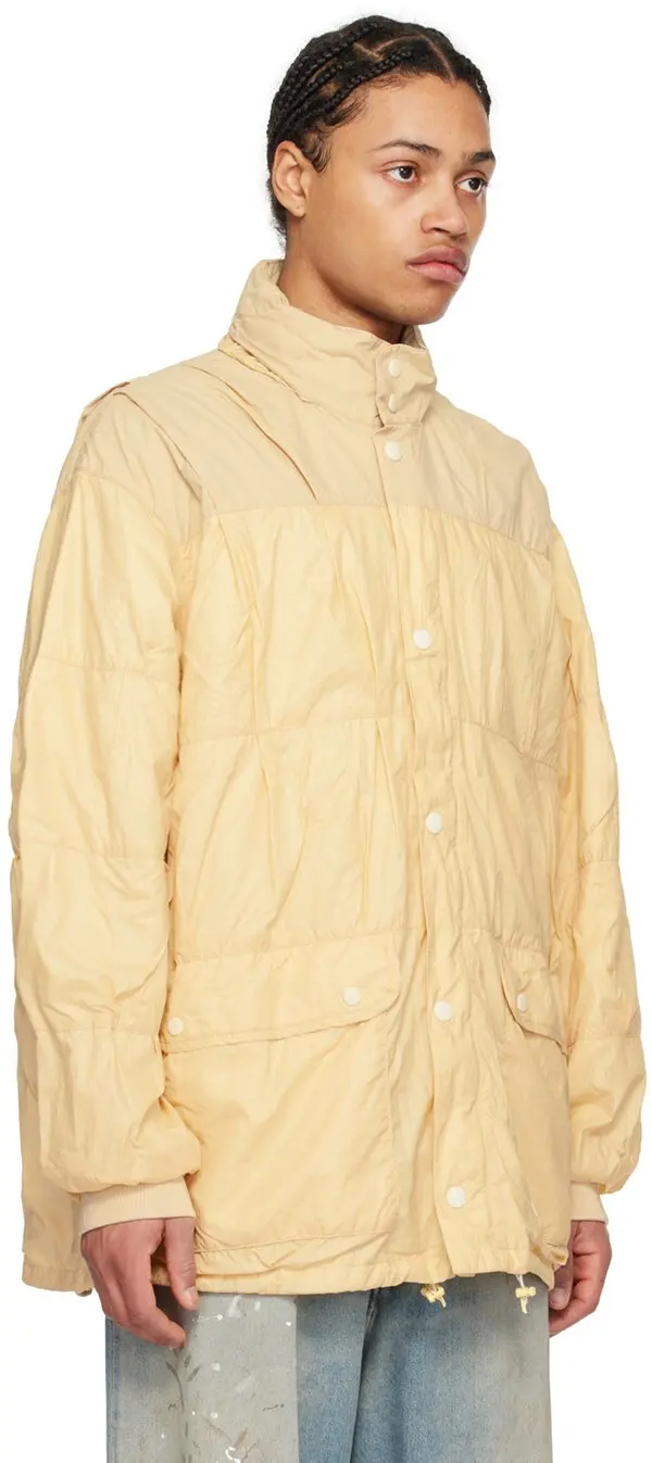 Our Legacy Quilted Nylon Jacket - Yellow