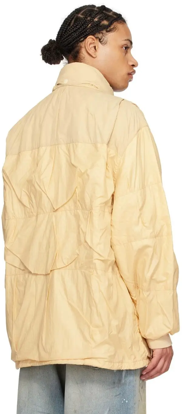 Our Legacy Quilted Nylon Jacket - Yellow