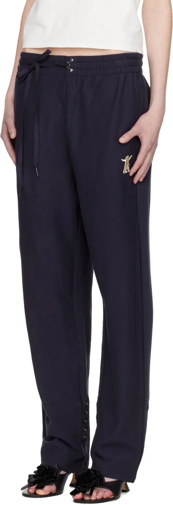 OPEN YY Convertible Sweatpants With Embroidered Logo