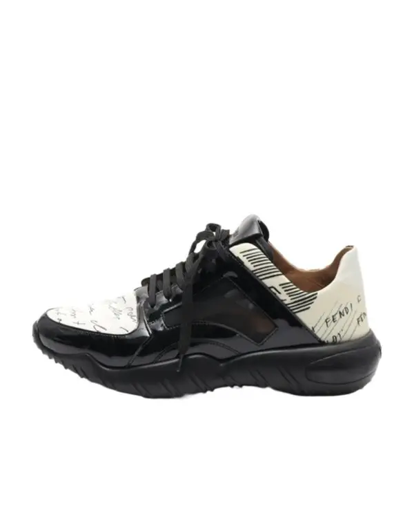 Fendi Low-top Sports Sneakers - Black
