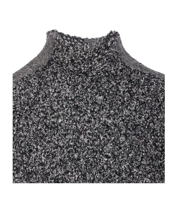DIESEL® Long-sleeved High-neck Jumper - Black