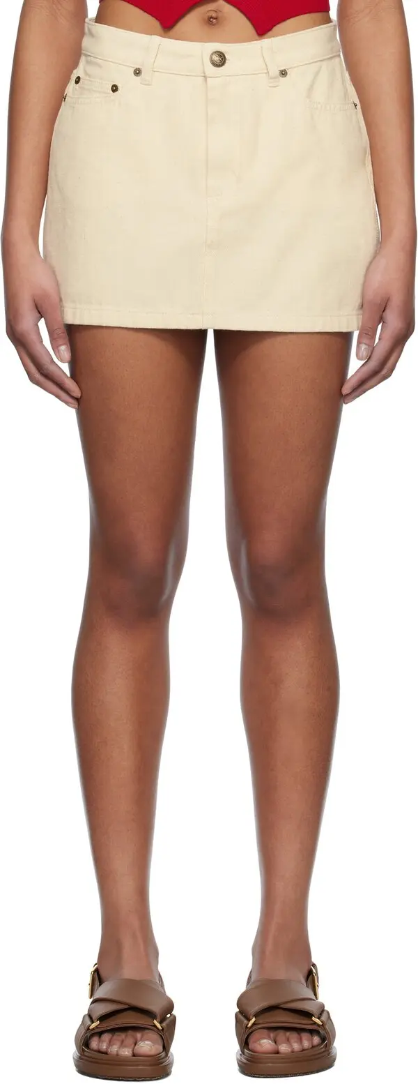 A.p.c. Denim Mini Skirt