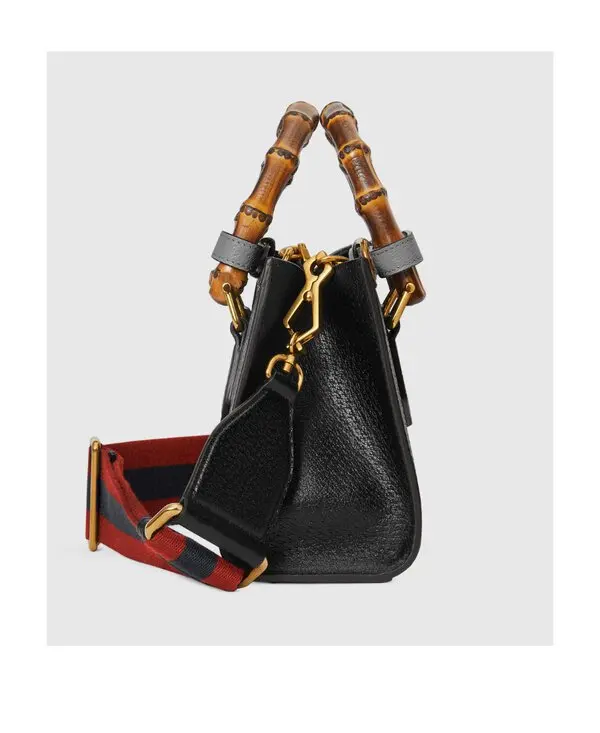Gucci Mini Diana Top Handle Bag - Black