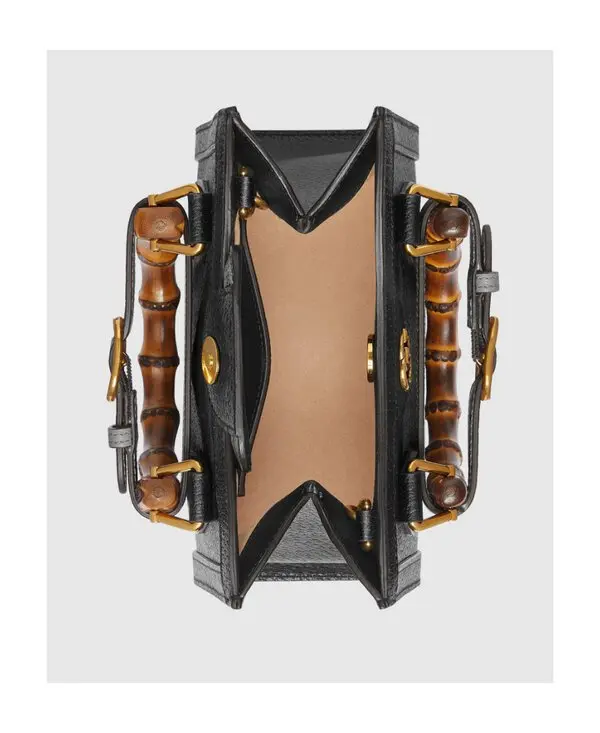 Gucci Mini Diana Top Handle Bag - Black