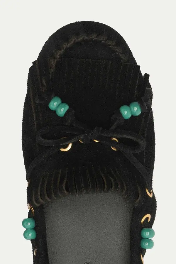 Farm Rio Tassel Loafers With Embellishments