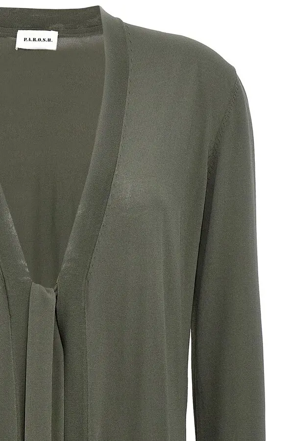 P.a.r.o.s.h Roux Cardigan - Black