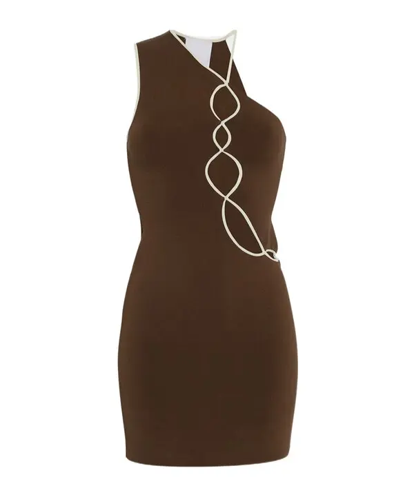 Paris Georgia Sleeveless Cutout Mini Dress