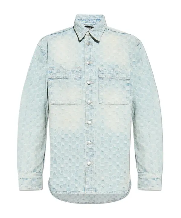 MISBHV Monogram Button-up Overshirt