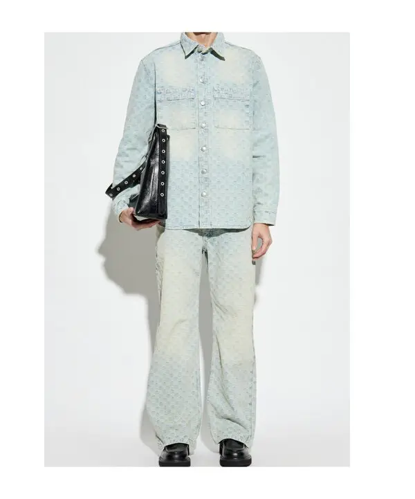 MISBHV Monogram Button-up Overshirt