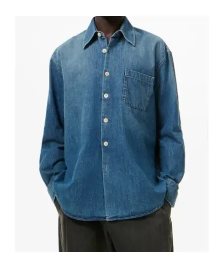 Our Legacy Above Relaxed Shirt - Blue