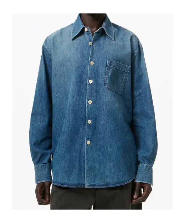 Our Legacy Above Relaxed Shirt - Blue