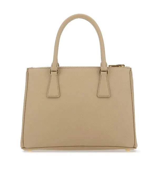 Prada Galleria Medium Saffiano Leather Handbag - Sand-colored