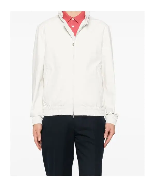 Brunello Cucinelli High-neck Zip-up Jacket - No