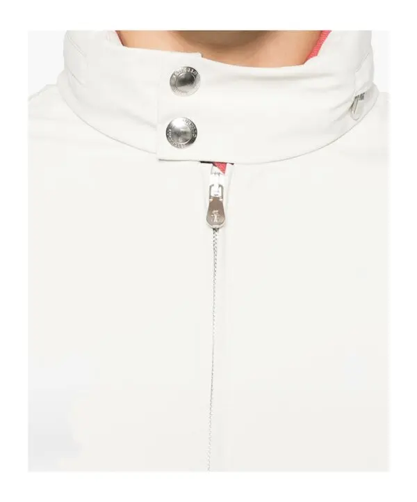 Brunello Cucinelli High-neck Zip-up Jacket - No