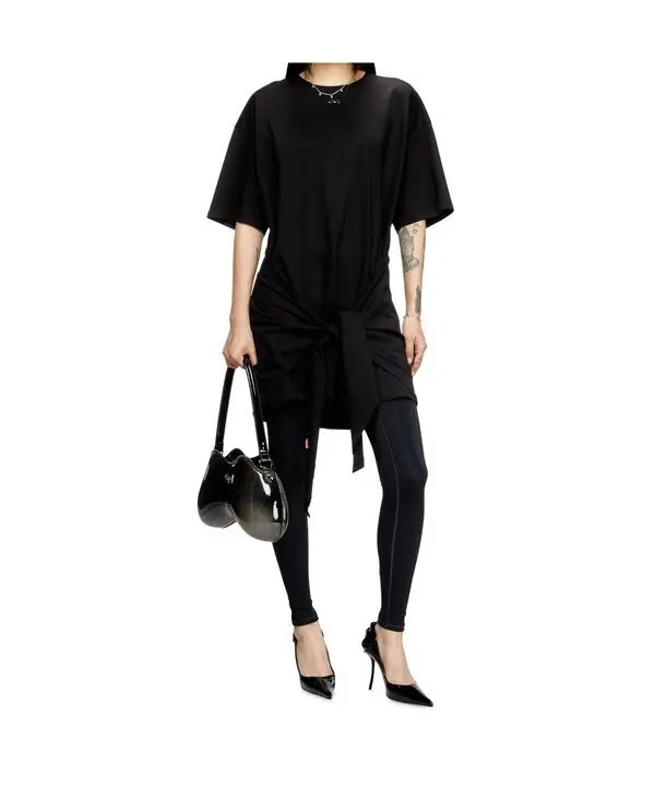 DIESEL® D-eivor T-shirt Dress - Black
