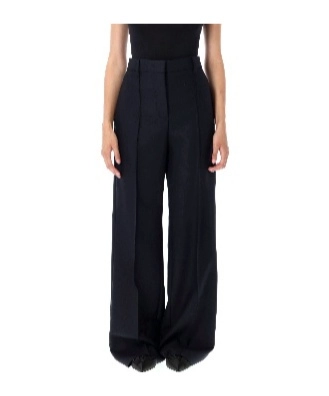 Prada High-waist Pleat-detailed Trousers