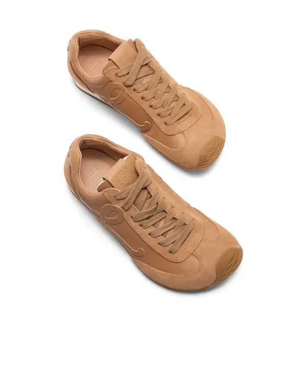 Loewe Ballet Runner 2.0 Soft Calfskin Sneakers - Cinnamon