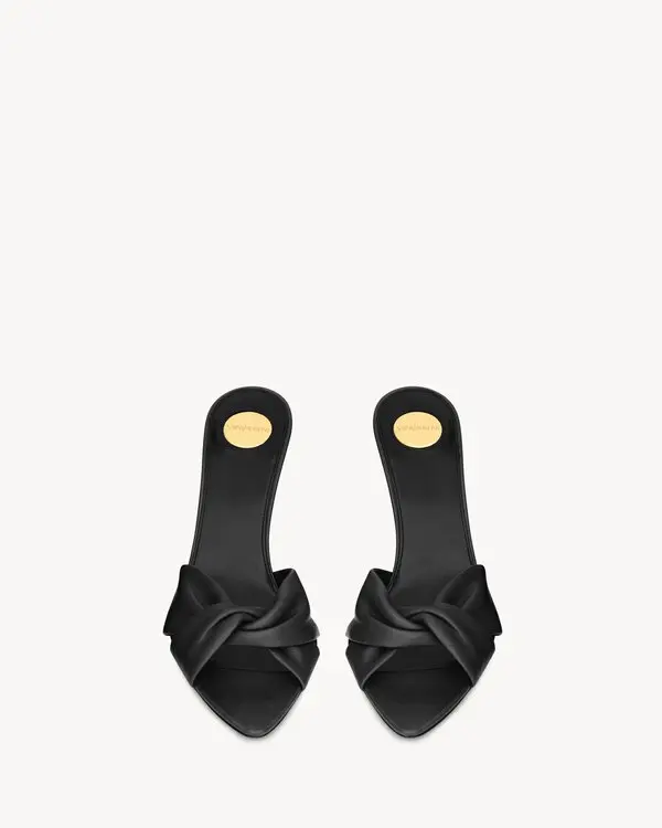 Saint Laurent Franciane Twisted Mules