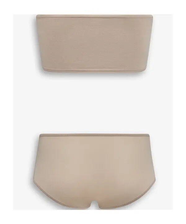 Alaïa Two-piece Tube Top And Boxer Set