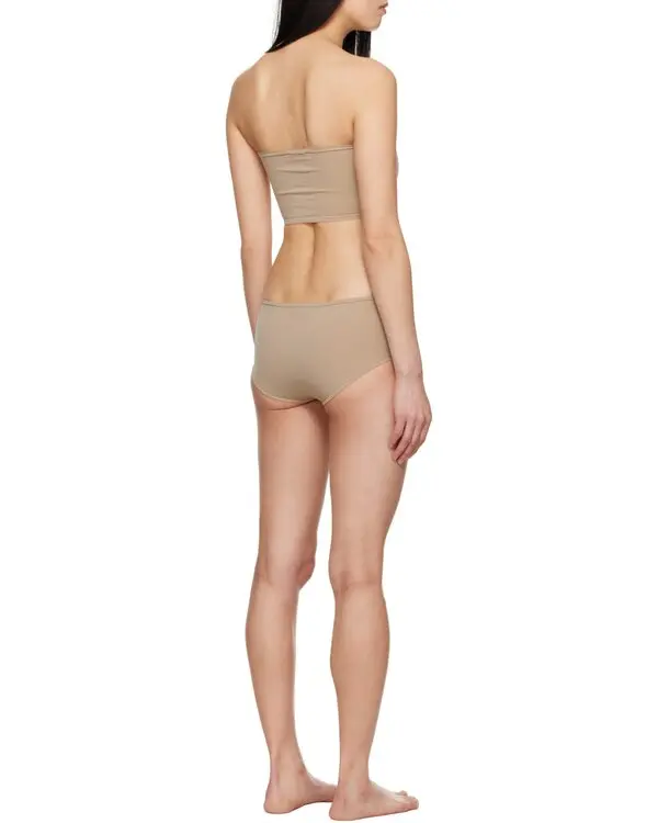 Alaïa Two-piece Tube Top And Boxer Set