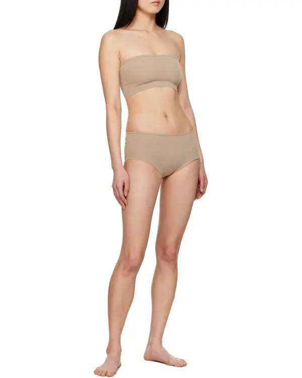 Alaïa Two-piece Tube Top And Boxer Set