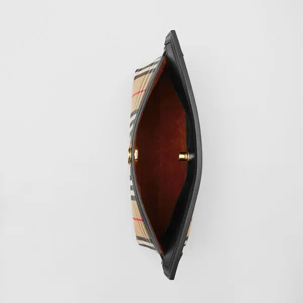 Burberry Society Vintage-check Clutch Bag