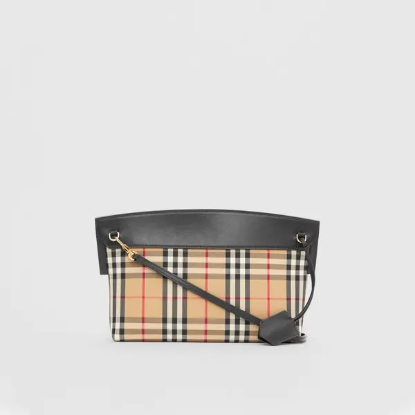 Burberry Society Vintage-check Clutch Bag