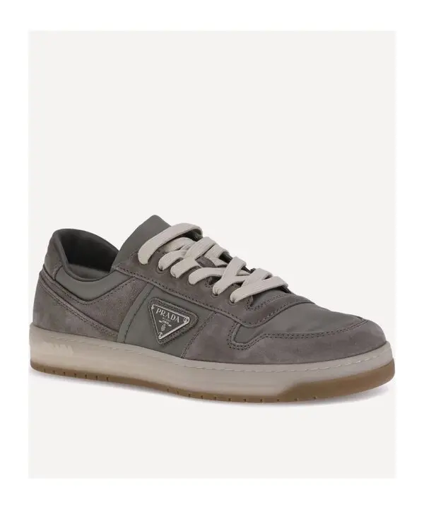Prada Downtown Lace-up Sneakers - Black