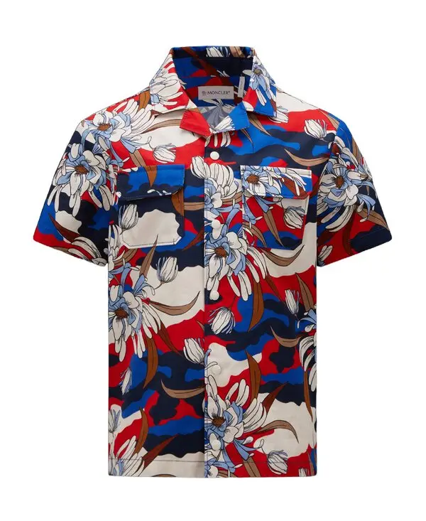 Moncler Floral-printed Buttoned Shirt - Color