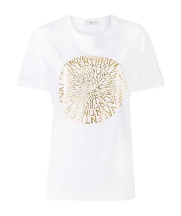 Valentino Garavani Logo Print T-shirt - White