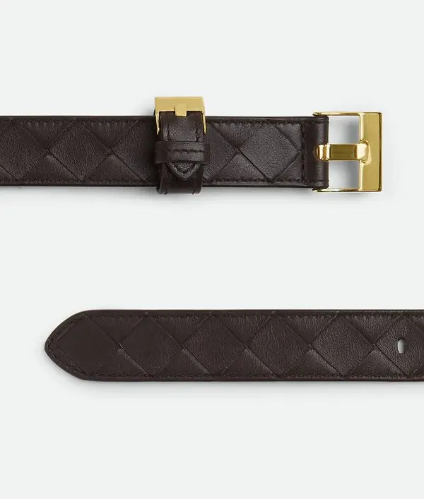 Bottega Veneta Woven Leather Belt