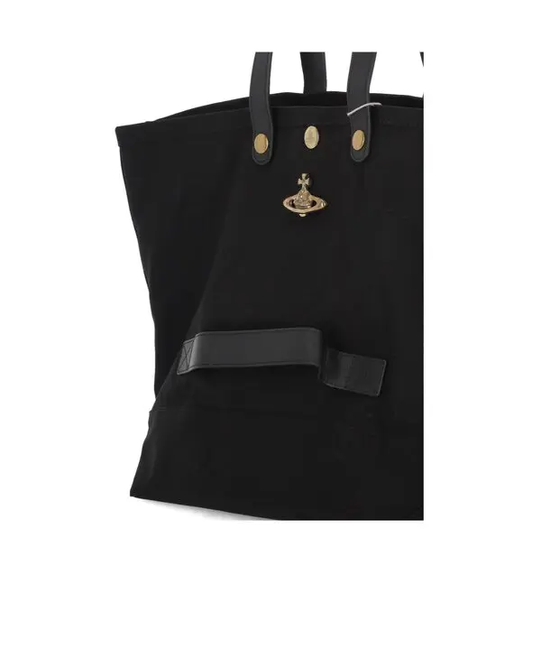 VIVIENNE WESTWOOD Orb Plaque Shopper Bag