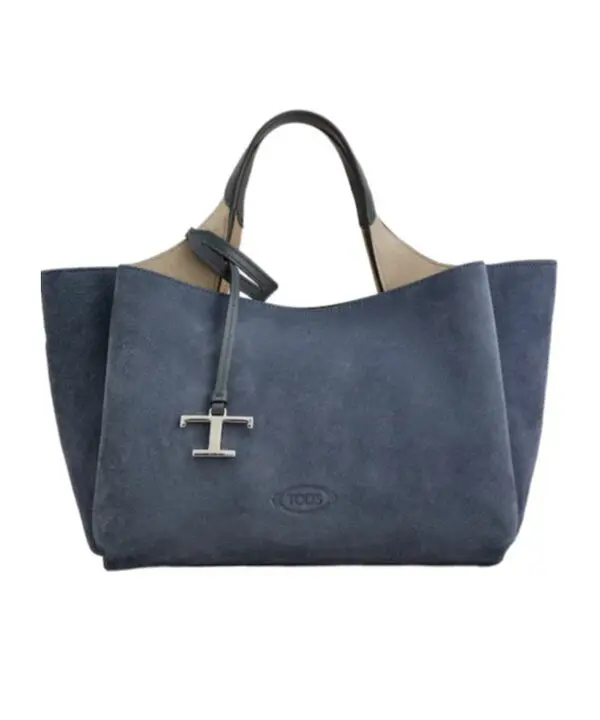 TOD'S Logo Charm Tote Bag