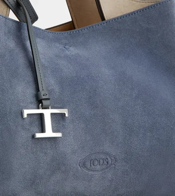 TOD'S Logo Charm Tote Bag