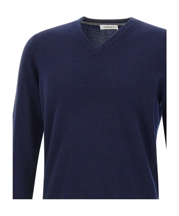 KANGRA V-neck Long-sleeved Sweater